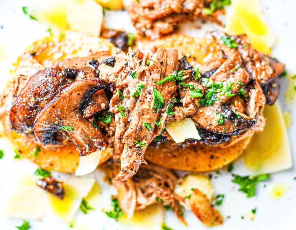 The Best Braised Rabbit with Polenta and Mushrooms - Wild Game & Fish