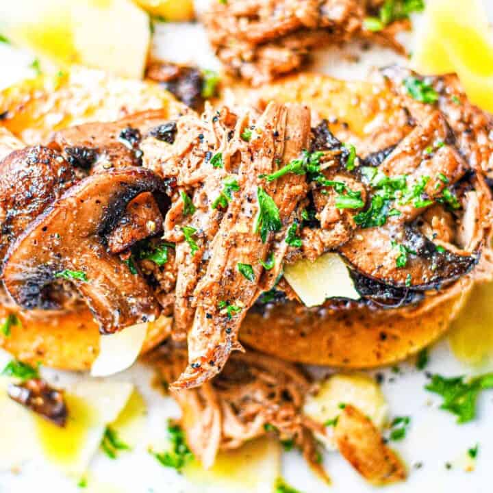 The Best Braised Rabbit with Polenta and Mushrooms - Wild Game & Fish