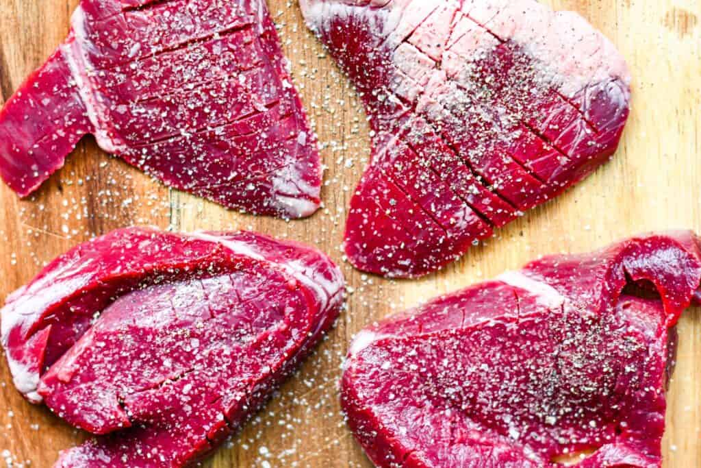 Easy Pan Fried Deer Heart Recipe - Wild Game & Fish