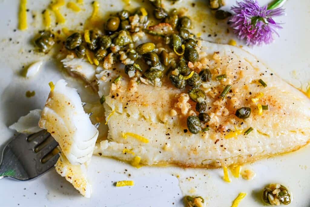How to Cook Walleye with Lemon Caper Sauce - Wild Game & Fish