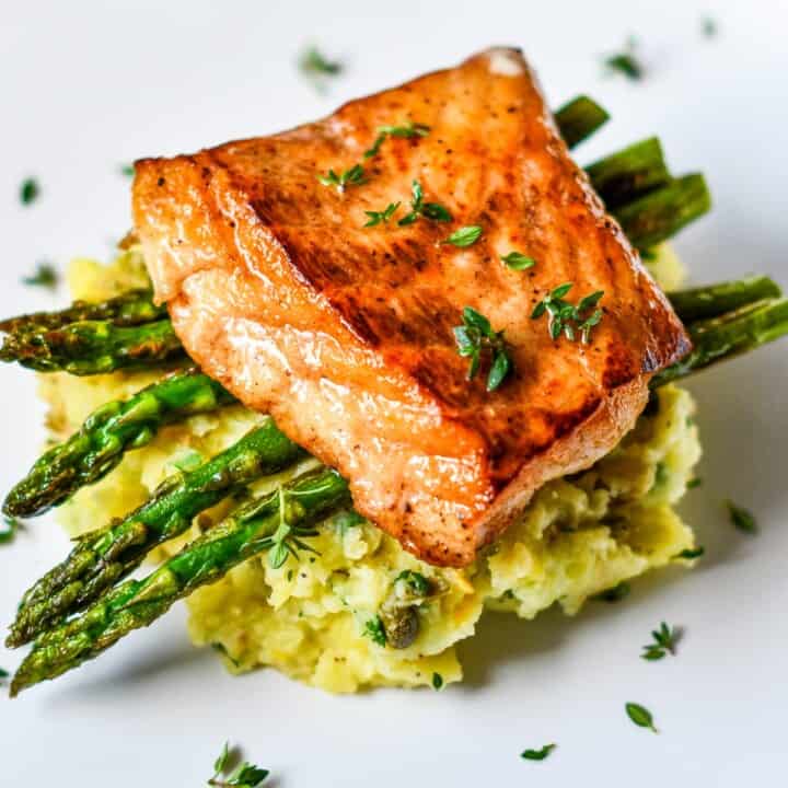 Easy Pan Seared Redfish with Pomme Puree (Red Drum Recipe) - Wild Game ...
