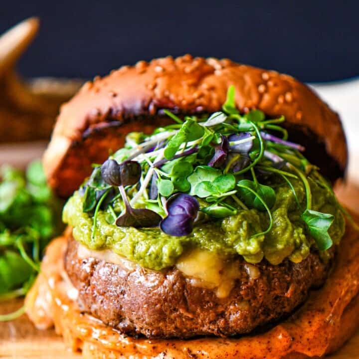 Tex Mex Big Game Burger Recipe - Wild Game & Fish