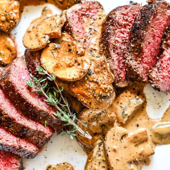 How to Cook Deer Steak with Creamy Mushroom Sauce - Wild Game & Fish