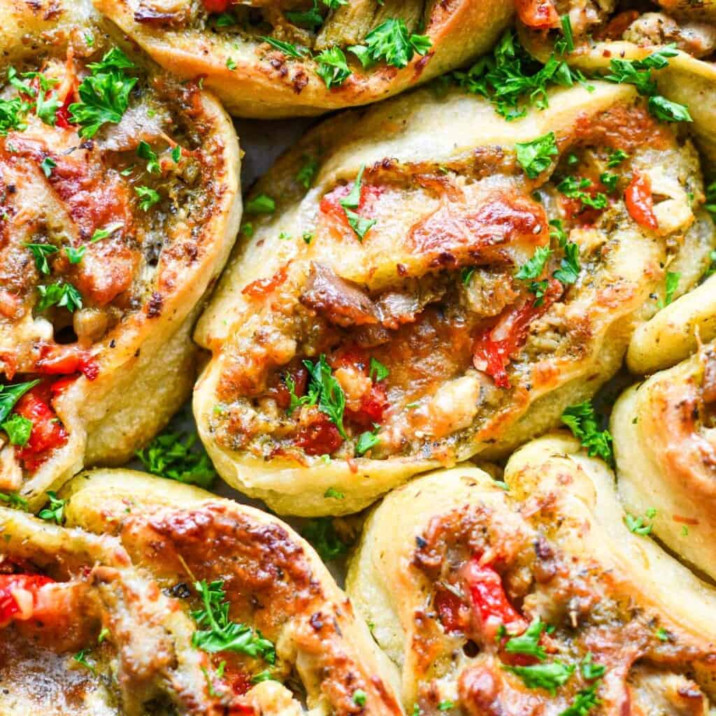 Poached Pheasant Pesto Pinwheels Recipe - Wild Game & Fish