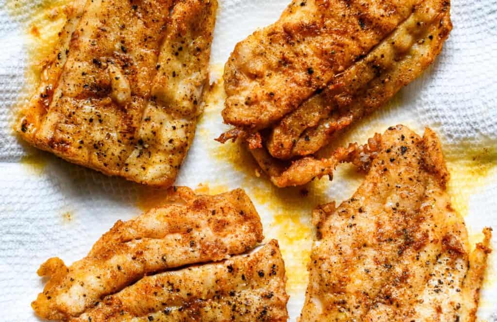 Speckled Trout Fish Piccata Recipe - Wild Game & Fish