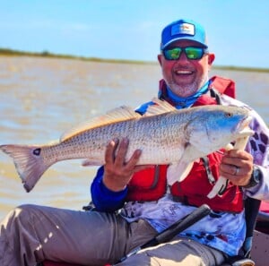 Baked Redfish on the Half Shell with Corn Maque Choux - Wild Game & Fish