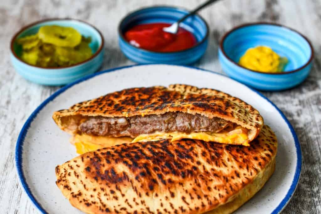 Pita Burger - Wild Game & Fish